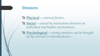 Stress and Coping Strategies | PPTX