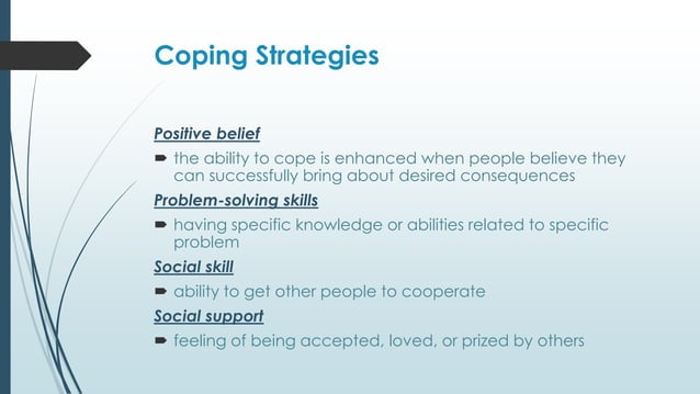 Stress and Coping Strategies | PPTX | Mental Health | Diseases and ...