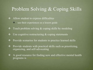 Stress and coping stress | PPTX | Mental Health | Diseases and Conditions