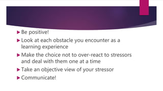 Stress and coping stress | PPT