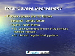 Stress and depression | PPT