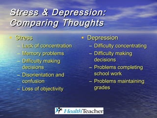 Stress and depression | PPT