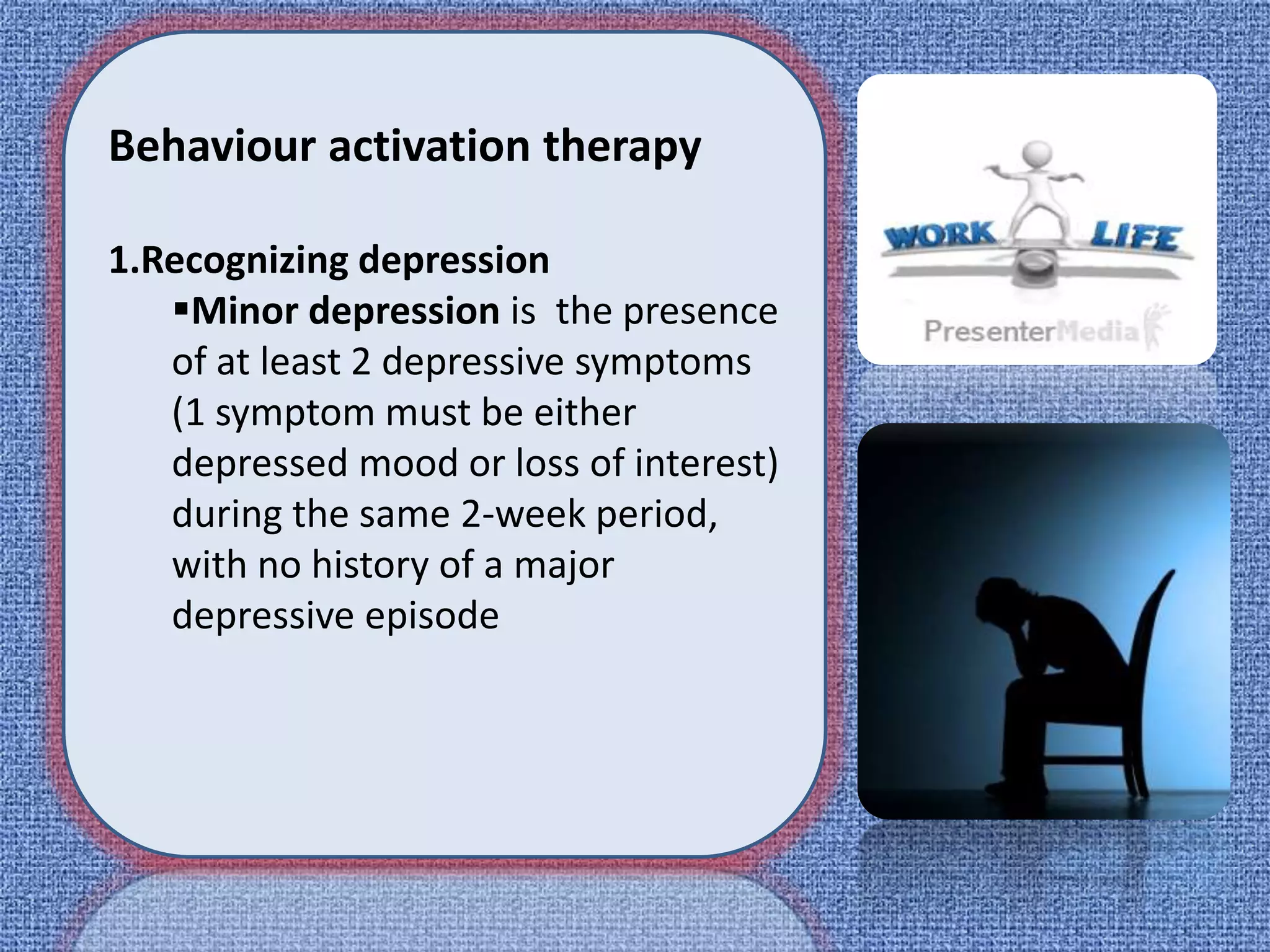 Stress and depression | PPTX