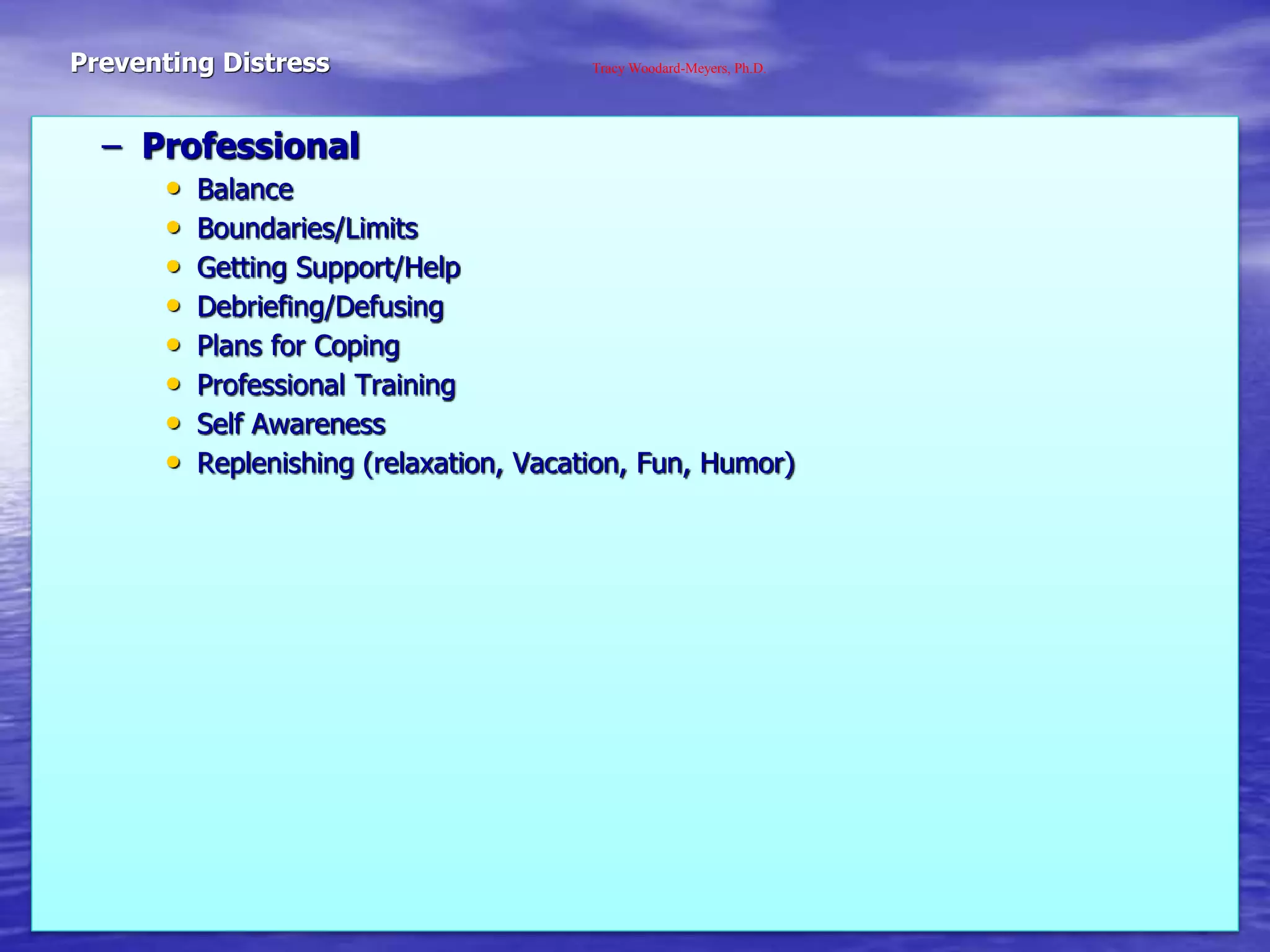Stress and Distress | PPTX