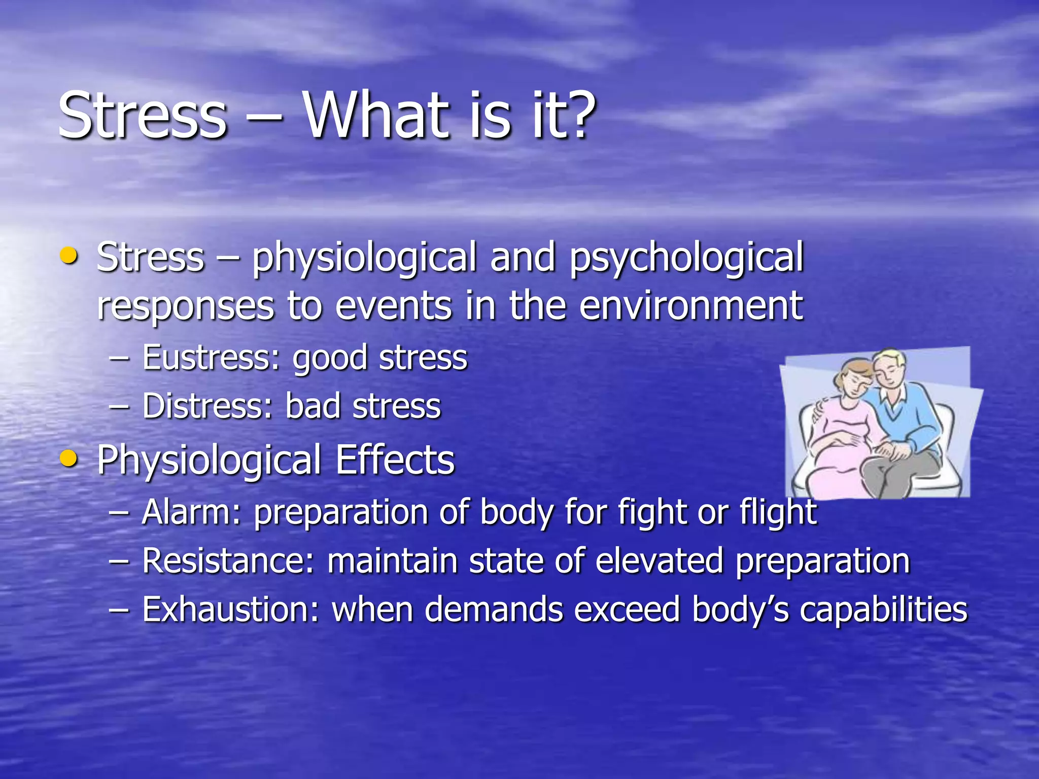 Stress and Distress | PPTX