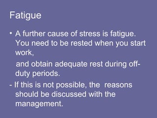 Stress and fatigue on ships | PPT