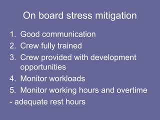 Stress and fatigue on ships | PPT