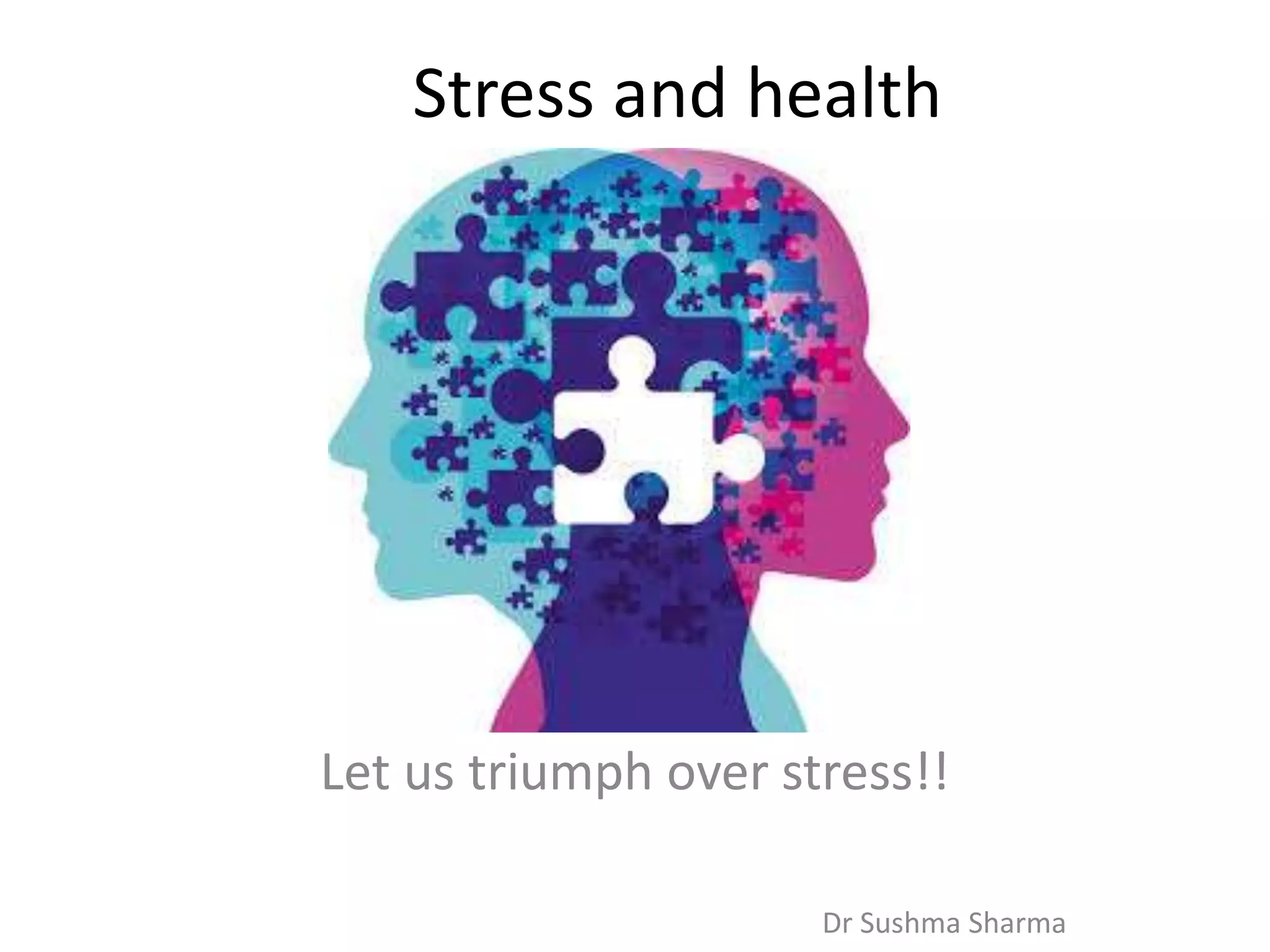 Stress and health | PPT