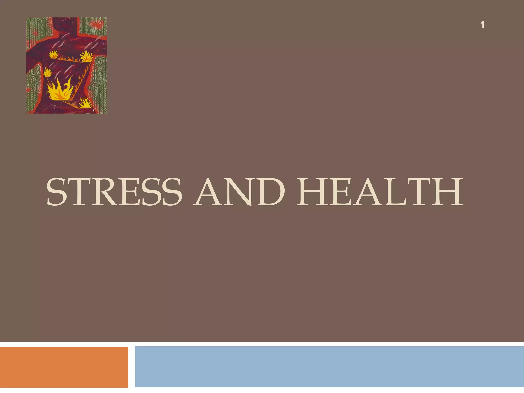 Stress and health handout (1) | PPT