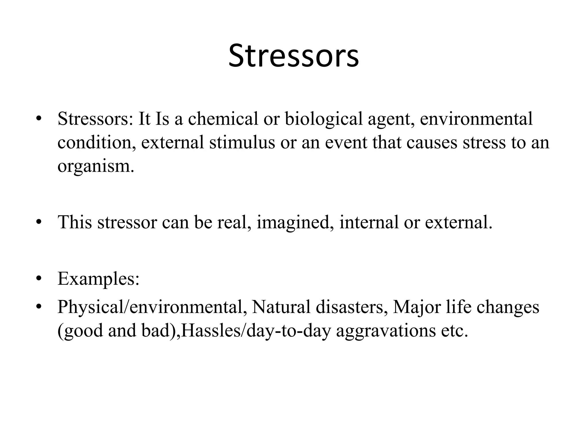 Stress and immune system | PPTX