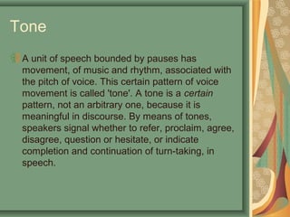 Stress and intonation | PPT