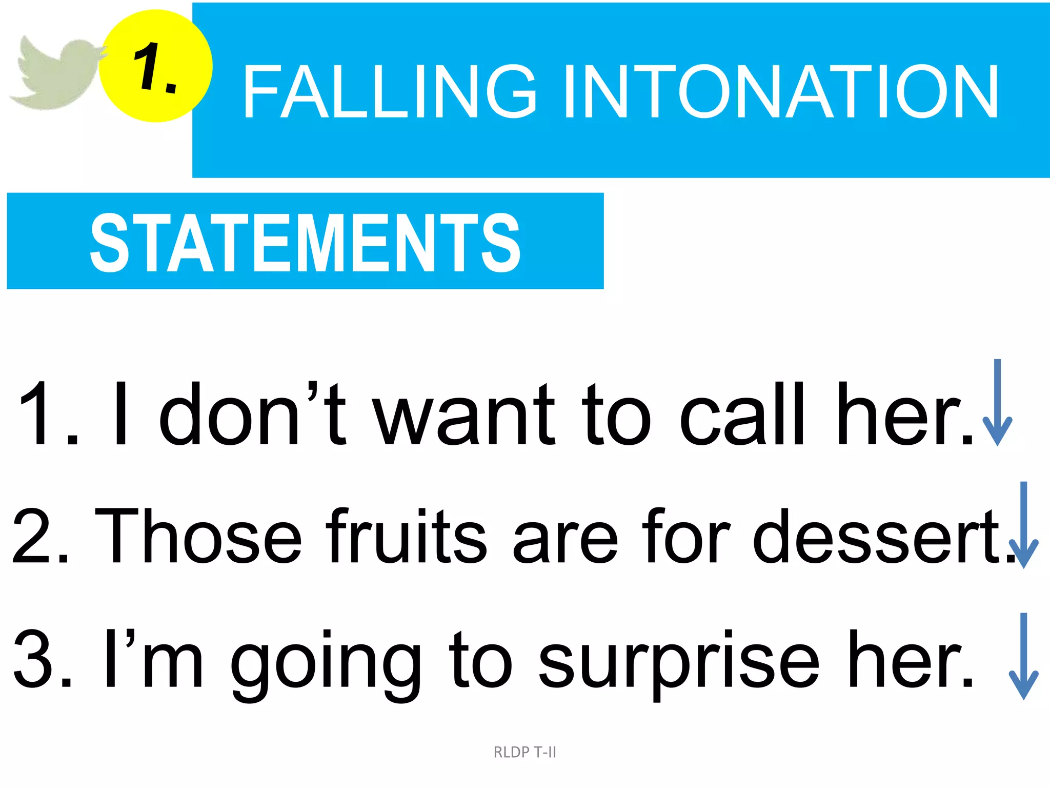 Stress and intonation | PPTX
