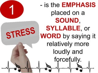 Stress and intonation | PPTX