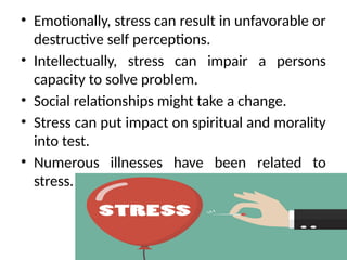 Stress and Its Adaptations.pptx sTRESSORS | PPTX