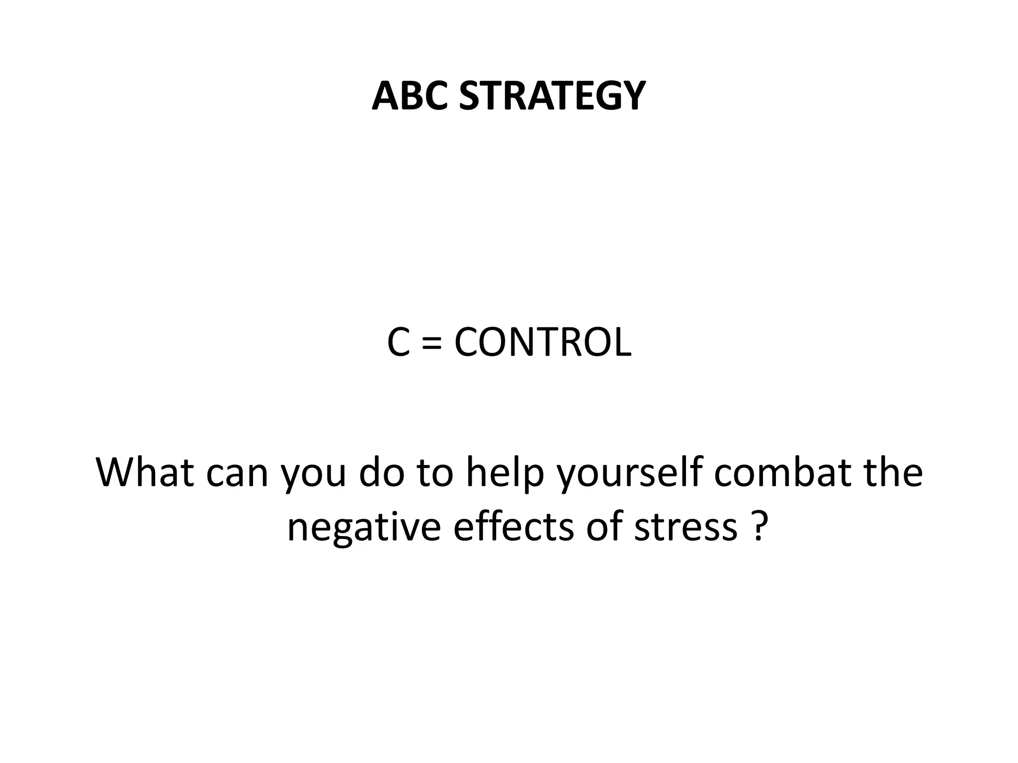 Stress and its management | PPTX