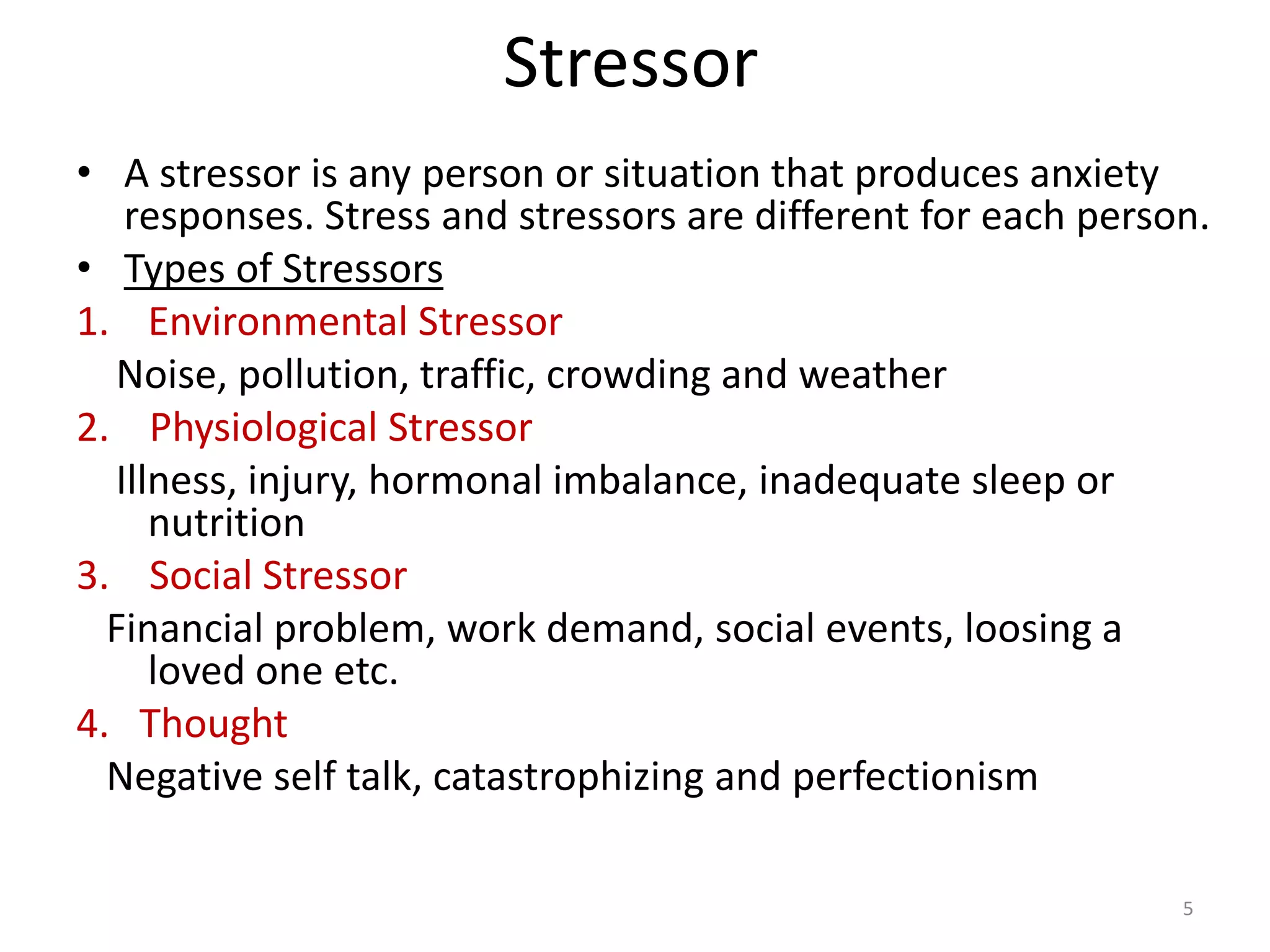 Stress and its management | PPTX