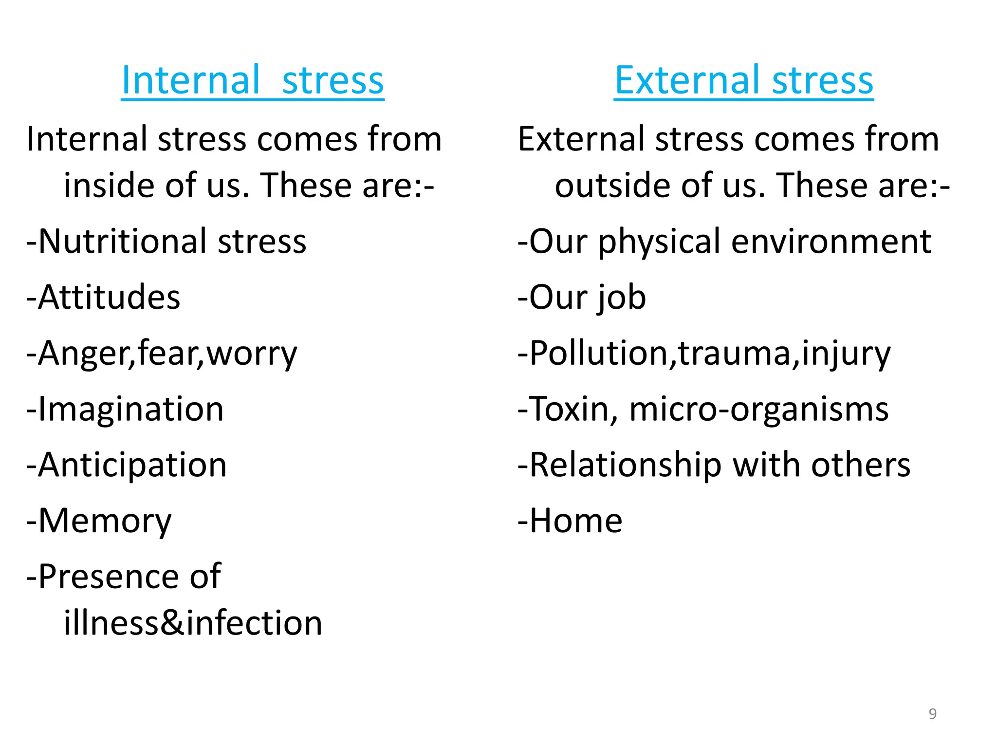 Stress and its management | PPTX