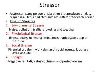 Stress and its management | PPTX
