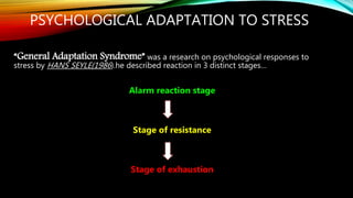 Stress and its management ppt | PPTX