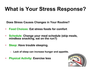 Stress & Overeating, Understanding The Connection (10.6.15) | PPTX