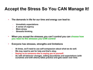Stress & Overeating, Understanding The Connection (10.6.15) | PPTX