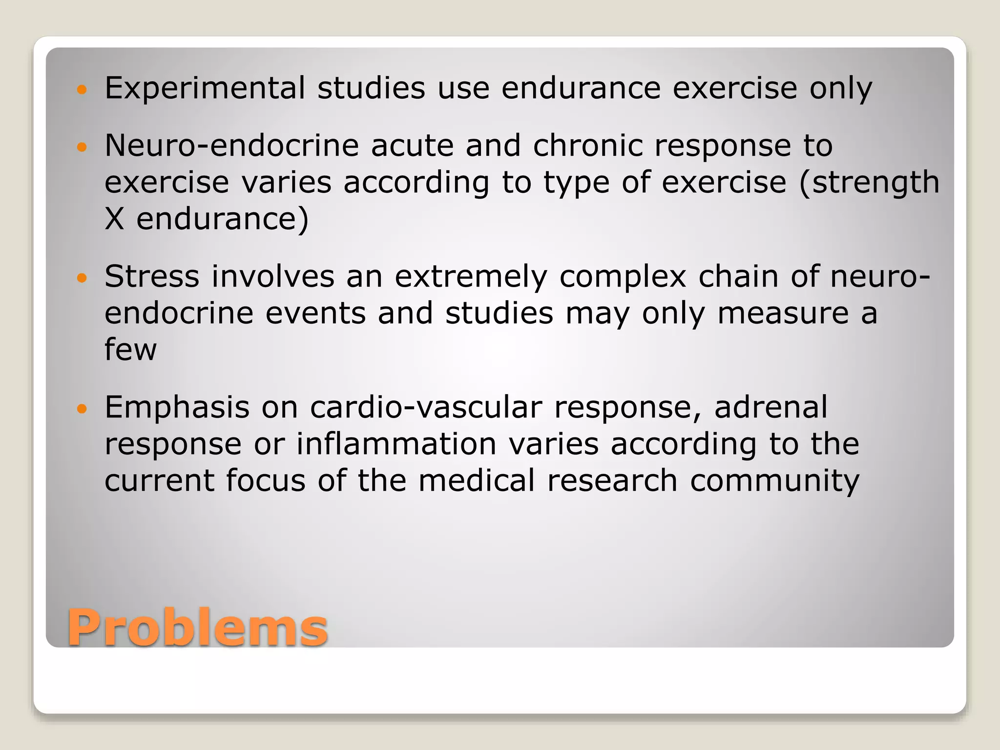 Stress and Physical Activity | PPTX