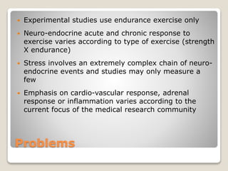 Stress and Physical Activity | PPTX