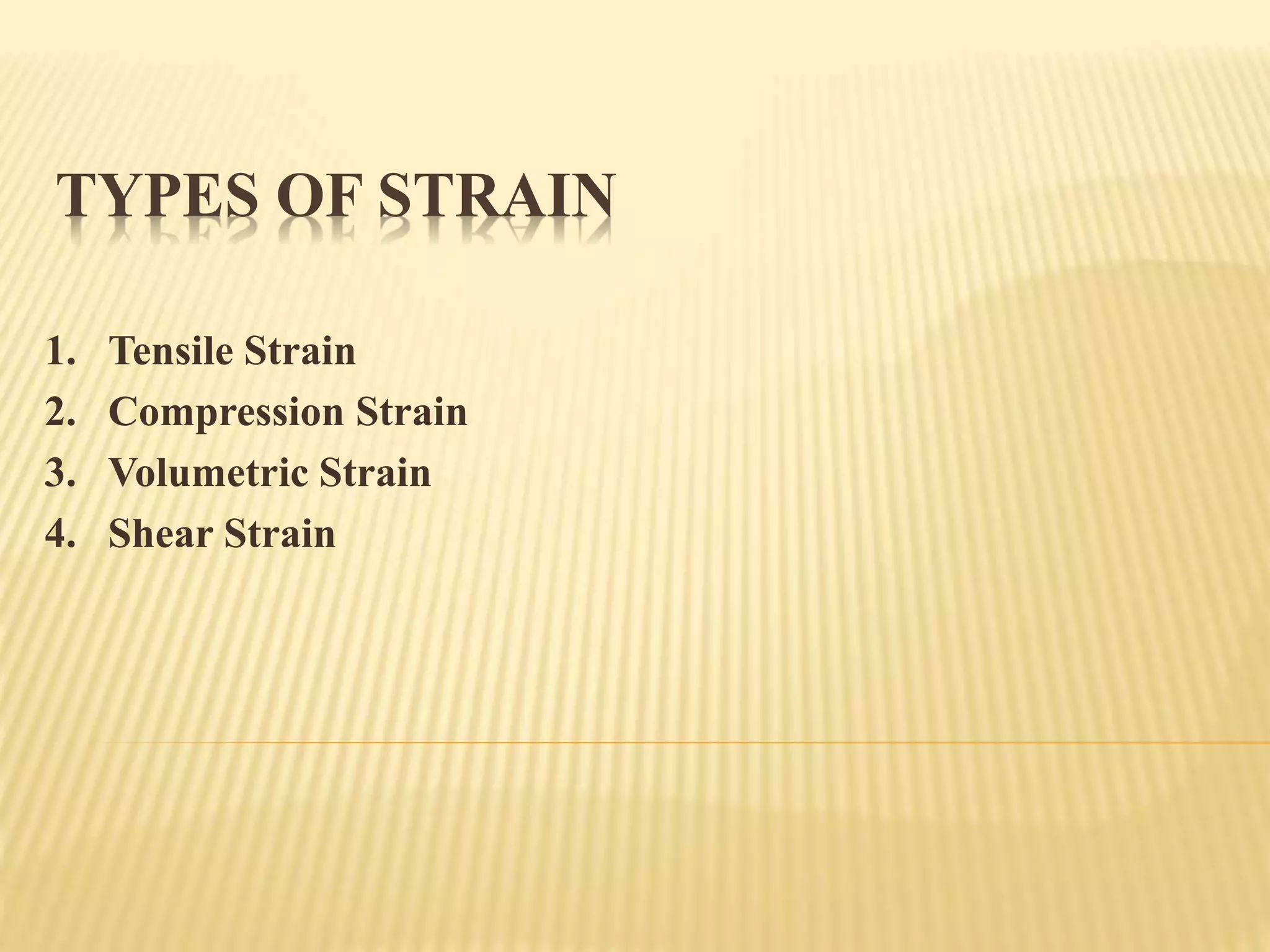 Stress and strain | PPTX