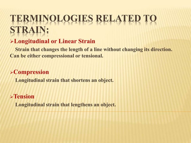Stress and strain | PPTX