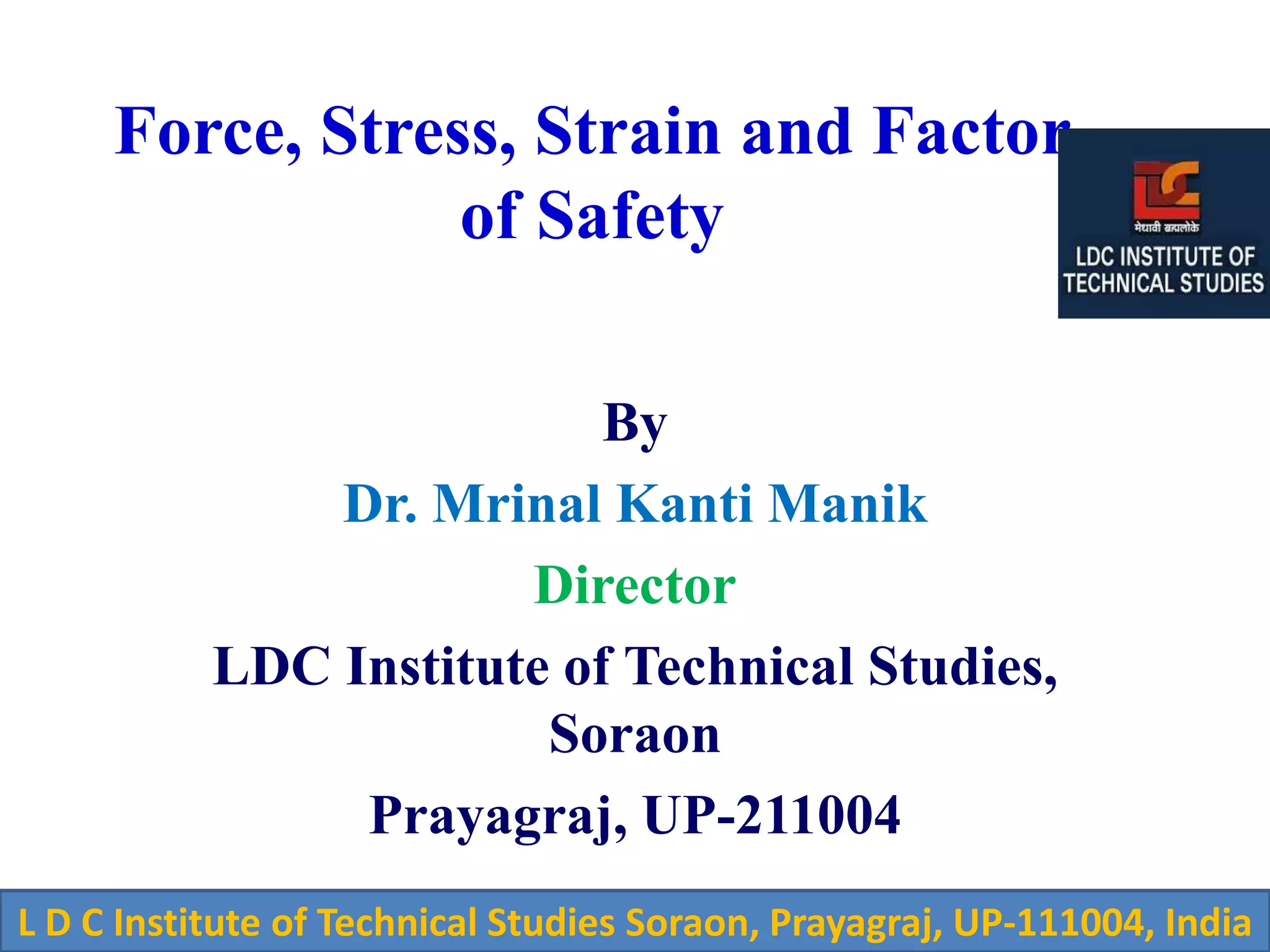 Stress and strainand different modulus | PPT | Free Download