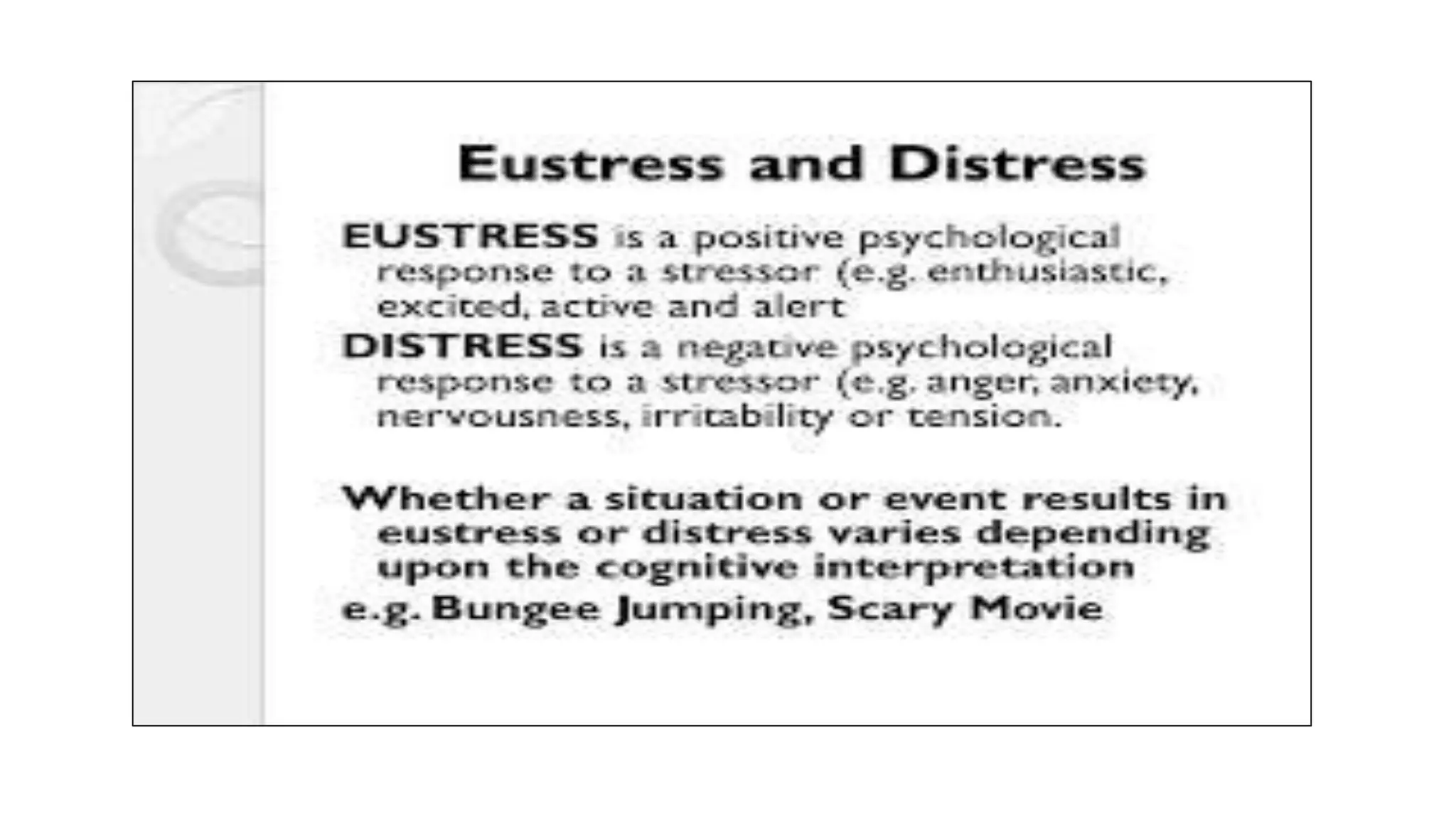 Stress and stressors | PPTX