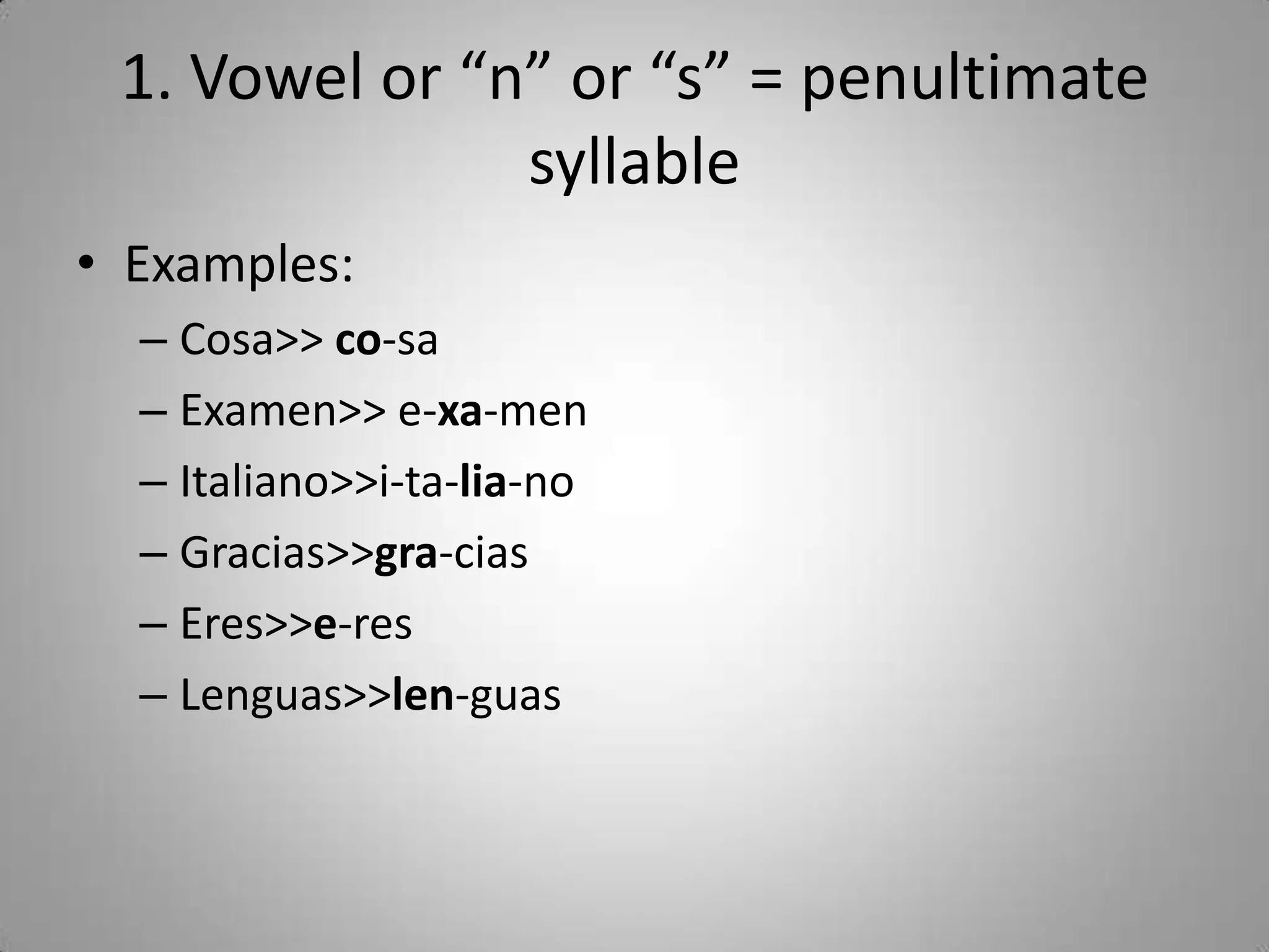 2-Stress and written accent marks (recorded) | PPTX
