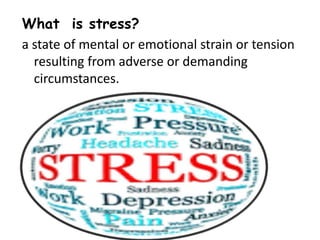 Stress at school | PPTX