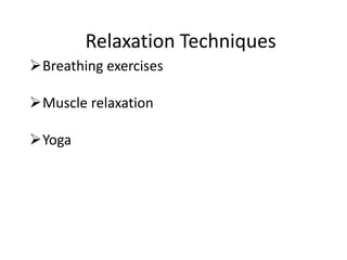 Stress at school | PPTX