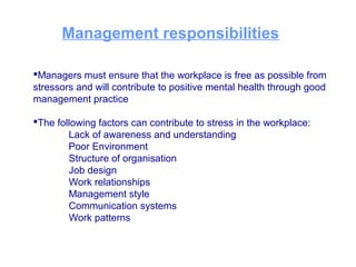 Stress awareness | PPT