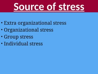 stress by sanjana how to prevent stress and | PPT