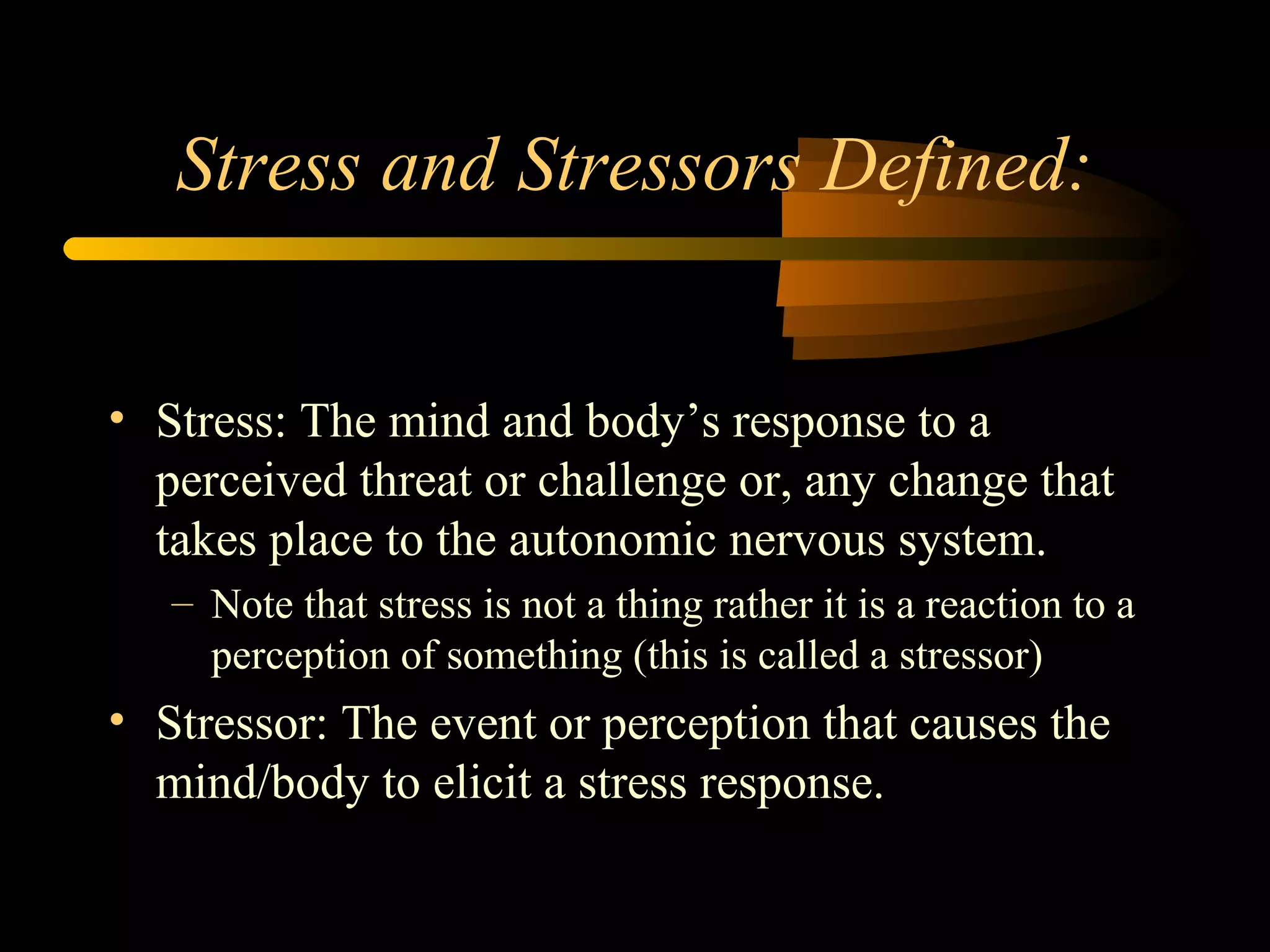 Stress class notes | PPT