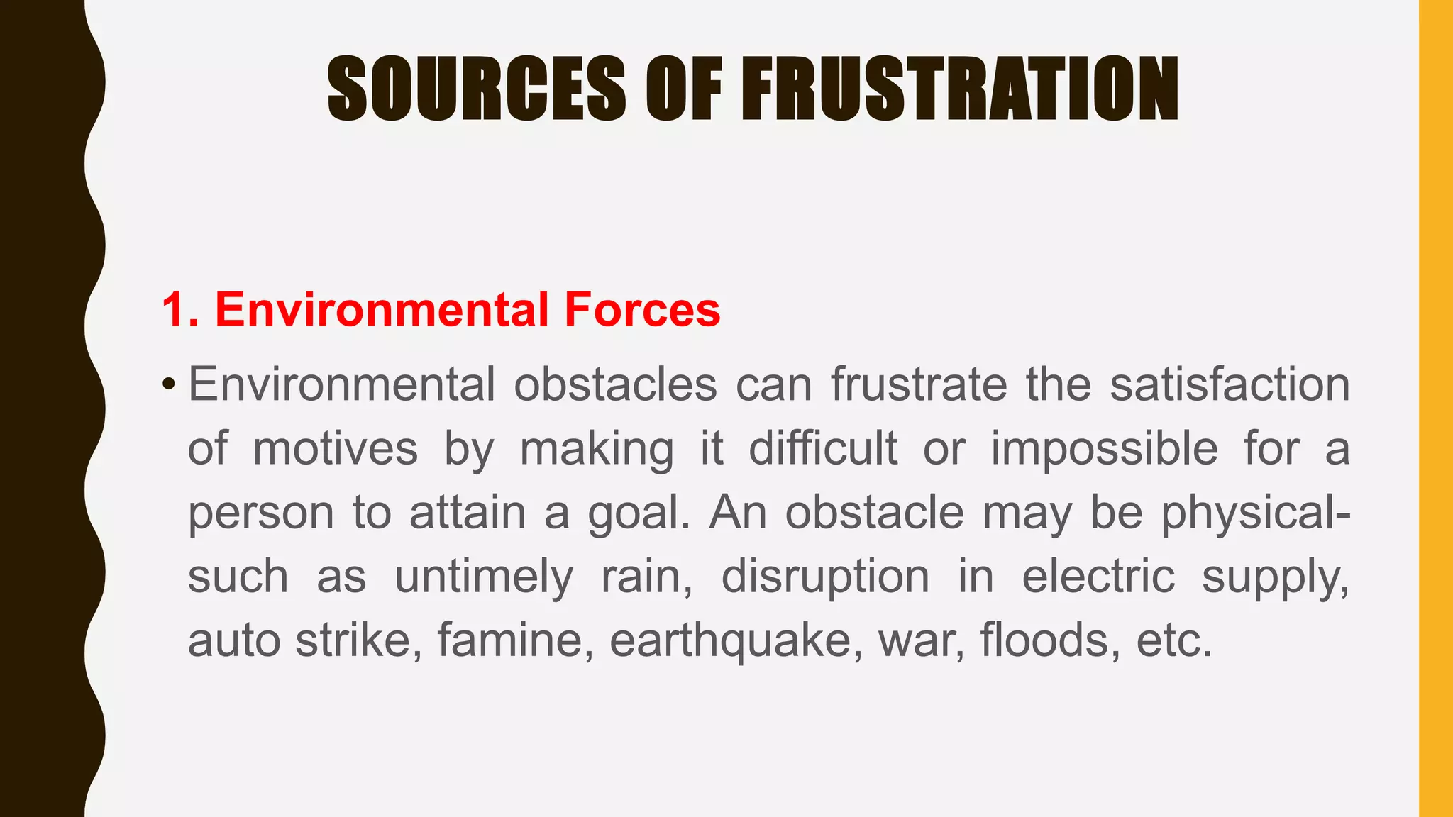 Stress ,conflict and frustration | PPTX