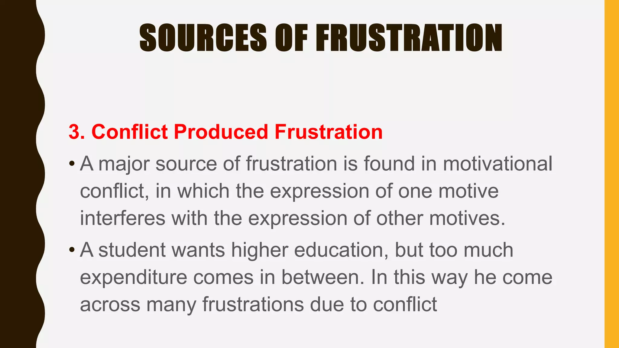 Stress ,conflict and frustration | PPTX