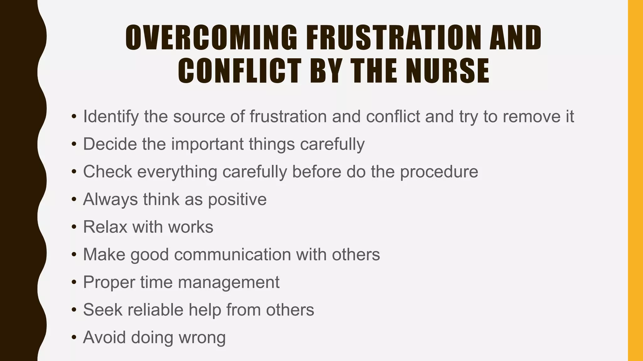 Stress ,conflict and frustration | PPTX