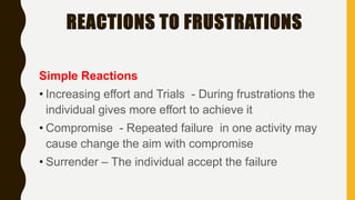 Stress ,conflict and frustration | PPTX