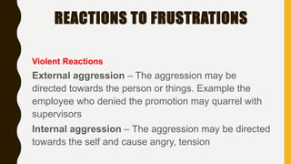 Stress ,conflict and frustration | PPTX