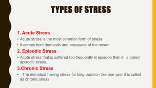 Stress ,conflict and frustration | PPTX