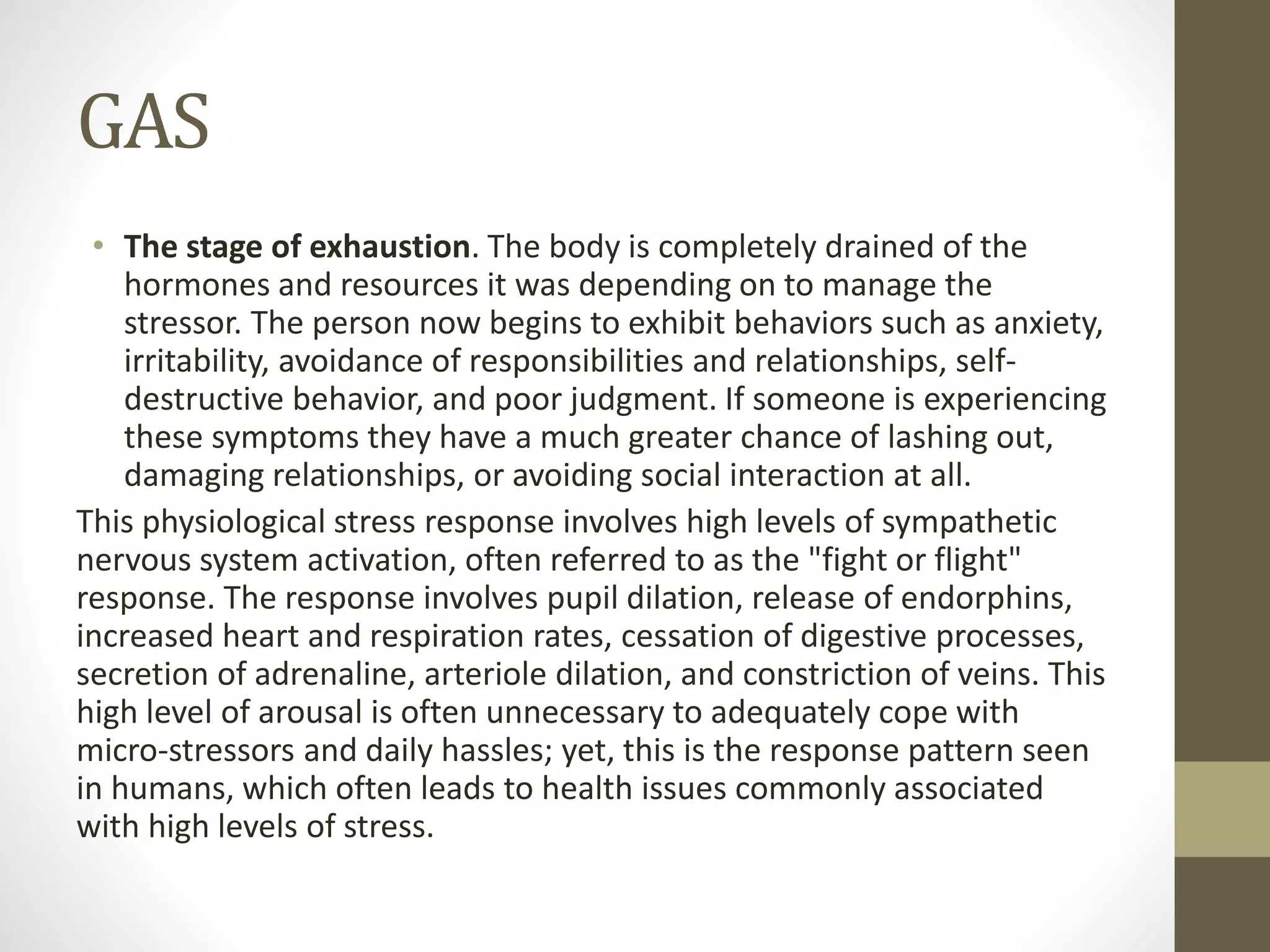 Stress, conflict and frustration in psychology | PPTX