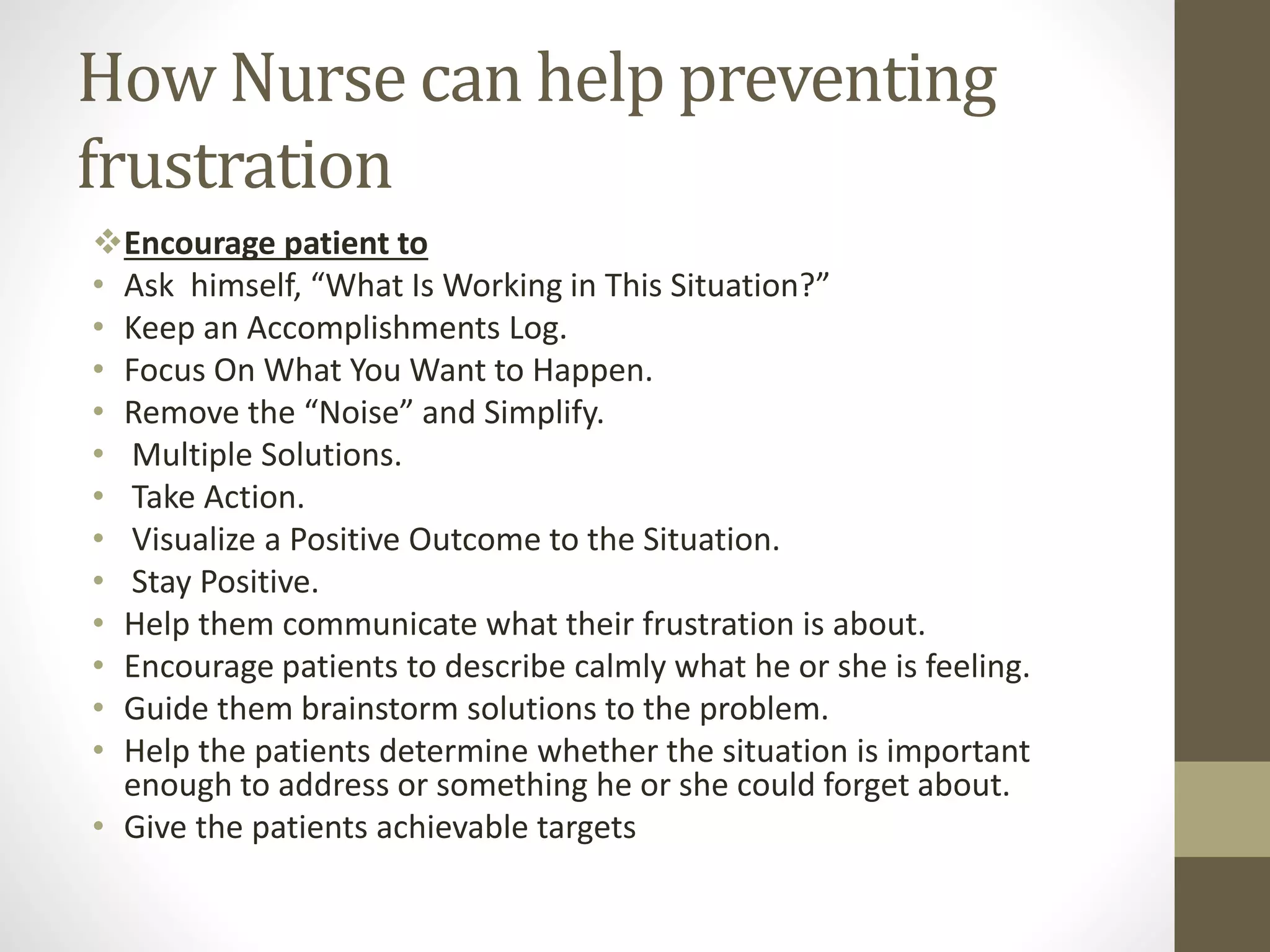 Stress, conflict and frustration in psychology | PPTX