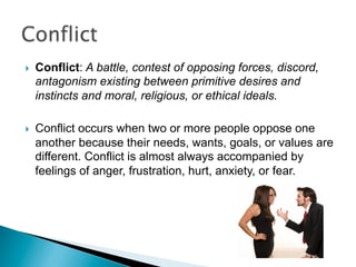 Stress & conflict management | PDF