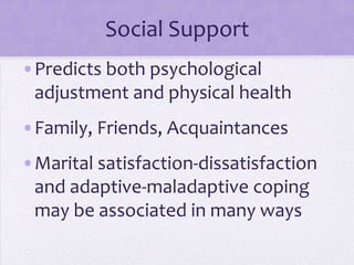 Stress & Coping Framework | PPT