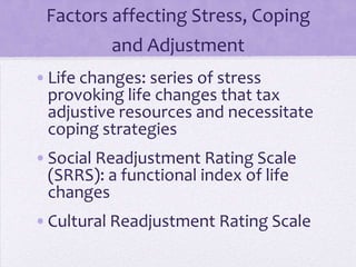 Stress & Coping Framework | PPT