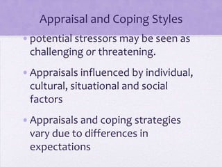 Stress & Coping Framework | PPT