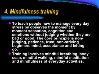 Stress Coping Skill Training An Overview | PPT